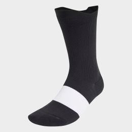 Funktionssocken adidas Performance "RUNXGRAFIC SOCK", Damen, Gr. S (37/39), schwarz, wei&szlig;, Obermaterial: 57% Polyamid, 38% Polyester, 5% Elasthan, Socken
