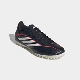Fu&szlig;ballschuh adidas Performance "COPA PURE IV CLUB, ROLLRASEN", Gr. 44, core schwarz, ftwr wei&szlig;, lucid rot, Synthetik, Schuhe Fu&szlig;ballschuh, f&uuml;r kurzen Kunstrasen, Hart- und Aschenpl&auml;tze