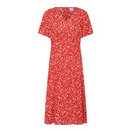 Ichi Kleid 'IHMarrakech' Damen Gr&ouml;&szlig;e 38 lila / rosa / rot Sommerkleid