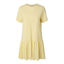 Pieces Kleid 'PCDisso' Damen Gr&ouml;&szlig;e 36 hellgelb Sommerkleid
