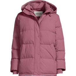 LANDS' END Wasserabweisende Daunenjacke, Damen,  Pink, Nylon/Daunen, by Lands' End