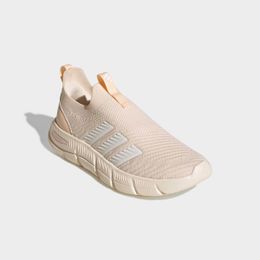Walkingschuh adidas Sportswear "CLOUDFOAM FLEX SOCKEN", Damen, Gr. 39, wonder wei&szlig;, sanftes wei&szlig;, bliss orange, Textil, Schuhe Walkingschuh