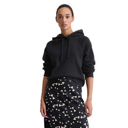 Marc O'Polo Sweatshirt MARC O'POLO "aus reiner Bio-Baumwolle", Damen, Gr. XL, schwarz (deep night blau), Obermaterial: 100% Baumwolle, unifarben, regular fit, Rundhals, Rippb&uuml;ndchen, Sweatshirts Sweatshirt