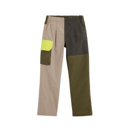 Desigual Pants boy size 152 Light beige / Olive / Apple / Dark green