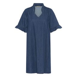 Culture Kleid 'CUlava' Damen Gr&ouml;&szlig;e 42 blue denim Sommerkleid
