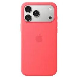 Apple Smartphone-H&uuml;lle "iPhone 17 Pro Max Silikon Case mit MagSafe", guavepink, Apple iPhone 17 Pro Max, H&uuml;llen