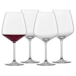 Schott Zwiesel Rotweinglas SCHOTT-ZWIESEL "Burgundergl&auml;ser Tulip 782 ml 4er Set transparent", bunt (transparent), 4 tlg., Glas, Trinkgef&auml;&szlig;e, Rotweinglas