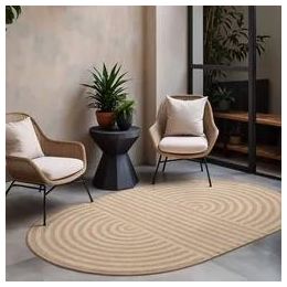 Teppich Ted Baker "Woodfield, Wendeteppich", jute wei&szlig;, B:160cm H:8mm L:230cm, Polypropylen, Teppiche, Teppich, Designteppich, Wetterfest, Pflegeleicht, Modern, Wohnzimmer, Terrasse