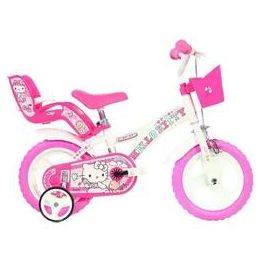 Kinderfahrrad DINO BIKES "Hello Kitty 12" Kinderfahrrad 2-4 Jahre" Gr. 21, wei&szlig;, Fahrr&auml;der, Kinder, 12 Zoll (30,48cm) hinten: 12 Zoll (30,48cm)