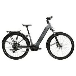E-Bike KROSS "Influx Hybrid SUV 2.0 16,7Ah / BOSCH 600 Wh 29" grau 9 G&auml;nge 2026" Gr. 41, grau, schwarz, Elektrofahrr&auml;der, 41cm, 29 Zoll (73,66cm), BOSCH PERFORMANCE LINE PX 36 V/250 W, Mittelmotor
