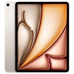 Apple Tablet "13" iPad Air Wi-Fi + Cellular", Energieeffizienz: G (A-G), polarstern, 1000 GB,mit eSIM, Tablets_EBookReader