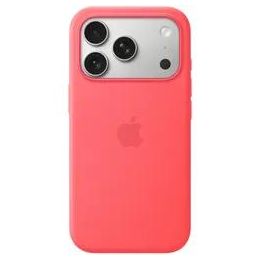 Apple Smartphone-H&uuml;lle "iPhone 17 Pro Silikon Case mit MagSafe", guavepink, Apple iPhone 17 Pro, H&uuml;llen
