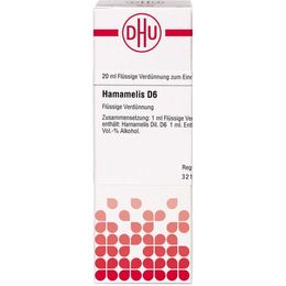 DHU-Arzneimittel Hamamelis D 6 Dilution 20 ml