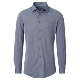 Businesshemd Venti "Venti Businesshemd uni", Herren, Gr. 46, Normalgr&ouml;&szlig;en, hellblau, 55% Baumwolle, 45% Polyester, unifarben, sehr figurbetont, Hemden