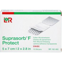 Lohmann & Rauscher Suprasorb F Protect Folien-Wundverb.5x7 cm ste. 10 St