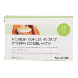 Nobilin Kohlenhydrat-Stoffwechsel Aktiv Tabletten 60 St