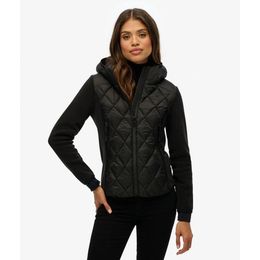 Superdry Damen Heritage Storm Kapuzenjacke Black - Gr&ouml;&szlig;e: 40 208221850065302A019