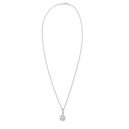 Elli Kette 'Mondstein' Damen Gr&ouml;&szlig;e 55 silber / offwhite