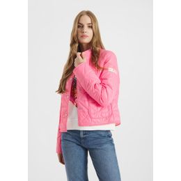 Frieda & Freddies New York Daunenjacke FRIEDA & FREDDIES "Light Jacket / Elder Flower", Damen, Gr. 38, neonpink, 100% Polyamid, unifarben, ohne Ausschnitt, Jacken Daunenjacke