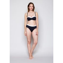 JOOP! Bikini-Hose JOOP "Blanca Beach", Damen, Gr. 36, N-Gr, schwarz beauty, Obermaterial: 83% Polyamid, 17% Elasthan, Badehosen Bikini-Hose