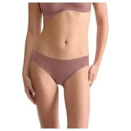 Slip Sloggi "ZERO Feel 2.0 High leg", Damen, Gr. S, rosa (cacao), Single Jersey, Obermaterial: 76% Polyamid, 24% Elasthan, k&ouml;rpernah, Unterhosen Slip, nahtlos und unsichtbar