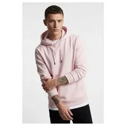 Only & Sons Kapuzensweatshirt ONLY & SONS "ONSCERES HOODIE SWEAT NOOS", Herren, Gr. XXL, veiled pink, angeraute Sweatware, Obermaterial: 57% Baumwolle, 43% Polyester, unifarben, regular fit normal, Rundhals, Rippb&uuml;ndchen, Sweatshirts, Baumwollmischung, regular fit