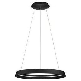 NOVA LUCE Pendelleuchte "ORMI", schwarz, 1, &Oslash; 60cm H: 150cm, 1 Stk., Leuchten, Pendelleuchte