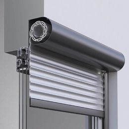 Vorbaurollladen, Rund, Wei&szlig;, 800x800 mm, nach Ma&szlig; konfigurieren