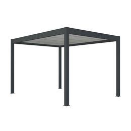 Carport freitragend, Freistehendes Carport Basic, Anthrazit RAL 7016, 3015 x 2058 mm, ohne Beleuchtung, individuell konfigurieren