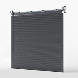 Rolltor 2500 x 2500 mm, Typ Basic, elektrisch mit Motor, Anthrazitgrau &auml;hnlich RAL 7016, individuell konfigurieren
