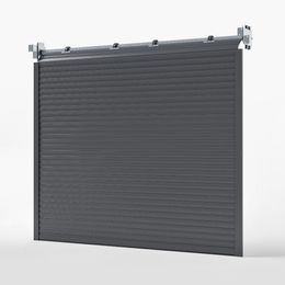 Rolltor 3000 x 2500 mm, Typ Basic, elektrisch mit Motor, Anthrazitgrau &auml;hnlich RAL 7016, individuell konfigurieren