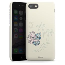 DeinDesign iPhone SE (2020) Handy Premium Case Smartphone Handyh&uuml;lle Schutzh&uuml;lle matt Lilo & Stitch Disney Angel Premium Case