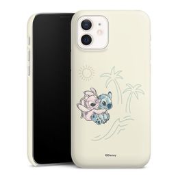 DeinDesign iPhone 12 Handy Premium Case Smartphone Handyh&uuml;lle Schutzh&uuml;lle matt Angel Disney Lilo & Stitch Premium Case