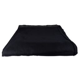 Wentex B&uuml;hnenvorhang aus Molton 320 g/m&sup2; - Schwarz - 300 x 300 cm (B x H) - ungefaltet