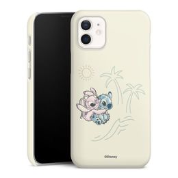 DeinDesign iPhone 12 mini Handy Premium Case Smartphone Handyh&uuml;lle Schutzh&uuml;lle gl&auml;nzend Angel Disney Lilo & Stitch Premium Case