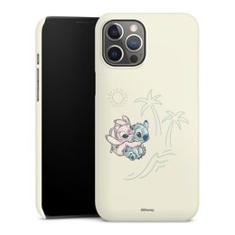 DeinDesign iPhone 12 Pro Max Handy Premium Case Smartphone Handyh&uuml;lle Schutzh&uuml;lle matt Angel Disney Lilo & Stitch Premium Case