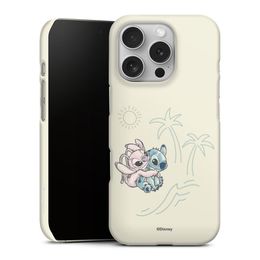 DeinDesign iPhone 16 Pro Handy Premium Case Smartphone Handyh&uuml;lle Schutzh&uuml;lle matt Angel Disney Lilo & Stitch Premium Case