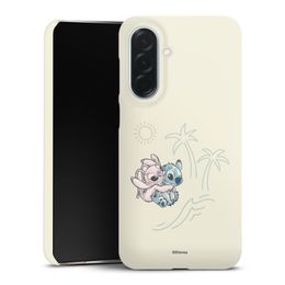 DeinDesign Galaxy A36 5G Handy Premium Case Smartphone Handyh&uuml;lle Schutzh&uuml;lle matt Angel Disney Lilo & Stitch Premium Case