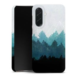 DeinDesign Galaxy A36 5G Handy Premium Case Smartphone Handyh&uuml;lle Schutzh&uuml;lle matt Tree Forrest Abstract Premium Case