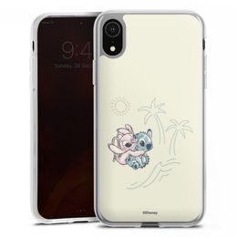 DeinDesign iPhone Xr Handy Silikon H&uuml;lle Case transparent Handyh&uuml;lle Angel Disney Lilo & Stitch Silikon Case