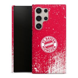 DeinDesign Galaxy S24 Ultra Handy Premium Case Smartphone Handyh&uuml;lle Schutzh&uuml;lle matt Fcb Fc Bayern M&uuml;nchen Official Licensed Product Premium Case