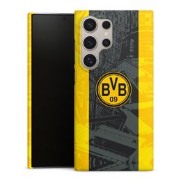 DeinDesign Galaxy S24 Ultra Handy Premium Case Smartphone Handyh&uuml;lle Schutzh&uuml;lle matt Bvb Borussia Dortmund Stadium Premium Case