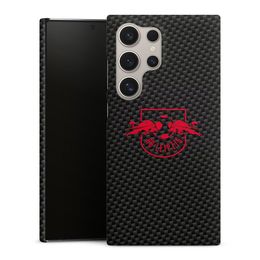 DeinDesign Galaxy S24 Ultra Handy Premium Case Smartphone Handyh&uuml;lle Schutzh&uuml;lle matt Rb Leipzig Official Licensed Product Carbon Premium Case