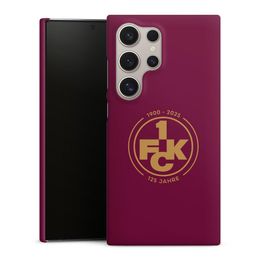 DeinDesign Galaxy S24 Ultra Handy Premium Case Smartphone Handyh&uuml;lle Schutzh&uuml;lle matt 125 Jahre 1. Fc Kaiserslautern 1. Fck Premium Case