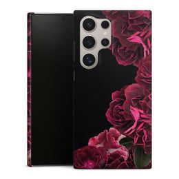 DeinDesign Galaxy S24 Ultra Handy Premium Case Smartphone Handyh&uuml;lle Schutzh&uuml;lle matt Vintage Rose Pink Premium Case