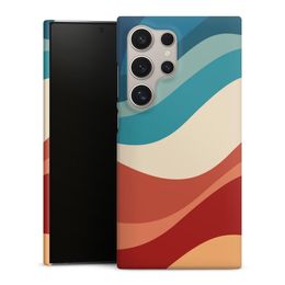 DeinDesign Galaxy S24 Ultra Handy Premium Case Smartphone Handyh&uuml;lle Schutzh&uuml;lle matt Ombre Wave Colour Premium Case