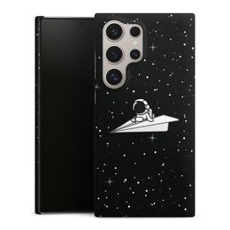 DeinDesign Galaxy S24 Ultra Handy Premium Case Smartphone Handyh&uuml;lle Schutzh&uuml;lle matt Astronaut Comic Paper Premium Case
