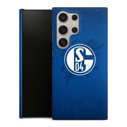 DeinDesign Galaxy S24 Ultra Handy Premium Case Smartphone Handyh&uuml;lle Schutzh&uuml;lle matt Official Licensed Product Fc Schalke 04 Schalke 04 Premium Case