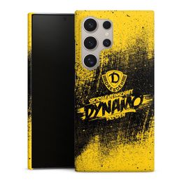 DeinDesign Galaxy S24 Ultra Handy Premium Case Smartphone Handyh&uuml;lle Schutzh&uuml;lle matt Logo Official Licensed Product Sg Dynamo Dresden Premium Case