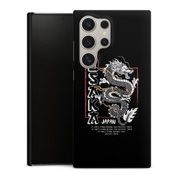 DeinDesign Galaxy S24 Ultra Handy Premium Case Smartphone Handyh&uuml;lle Schutzh&uuml;lle matt Ocean Dragon Japan Premium Case
